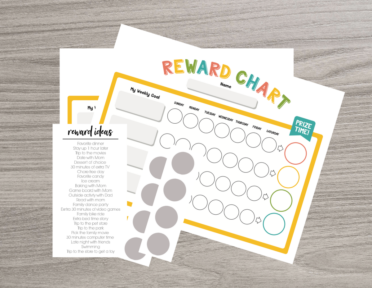 Scratch Off Reward Charts | 2 Pack – scratchawayshop.com